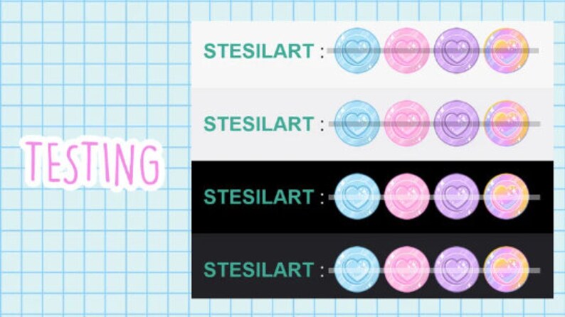 Twitch and Discord Emotes 04 Pack / Coin Heart / Channel Point / Kawaii ...