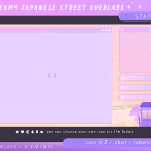 ANIMATED Twitch Stream Package / Dreamy Japanese Street Theme ...