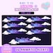 ANIMATED Twitch Stream Package / Purple Galaxy / Sky / Magic / Moon ...