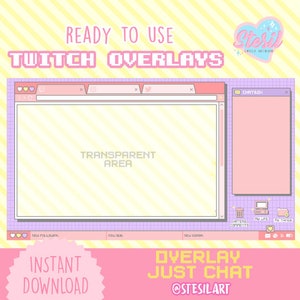 ANIMATED Twitch Stream Package / Web Browser / Aesthetic / 90s ...