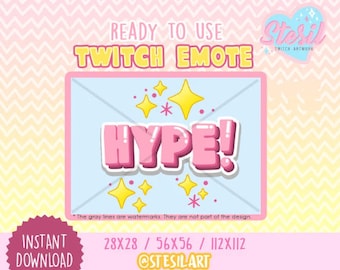 E-2 / Twitch Emote / Yeet / Pastel / Kawaii / Streamer Graphics - Etsy