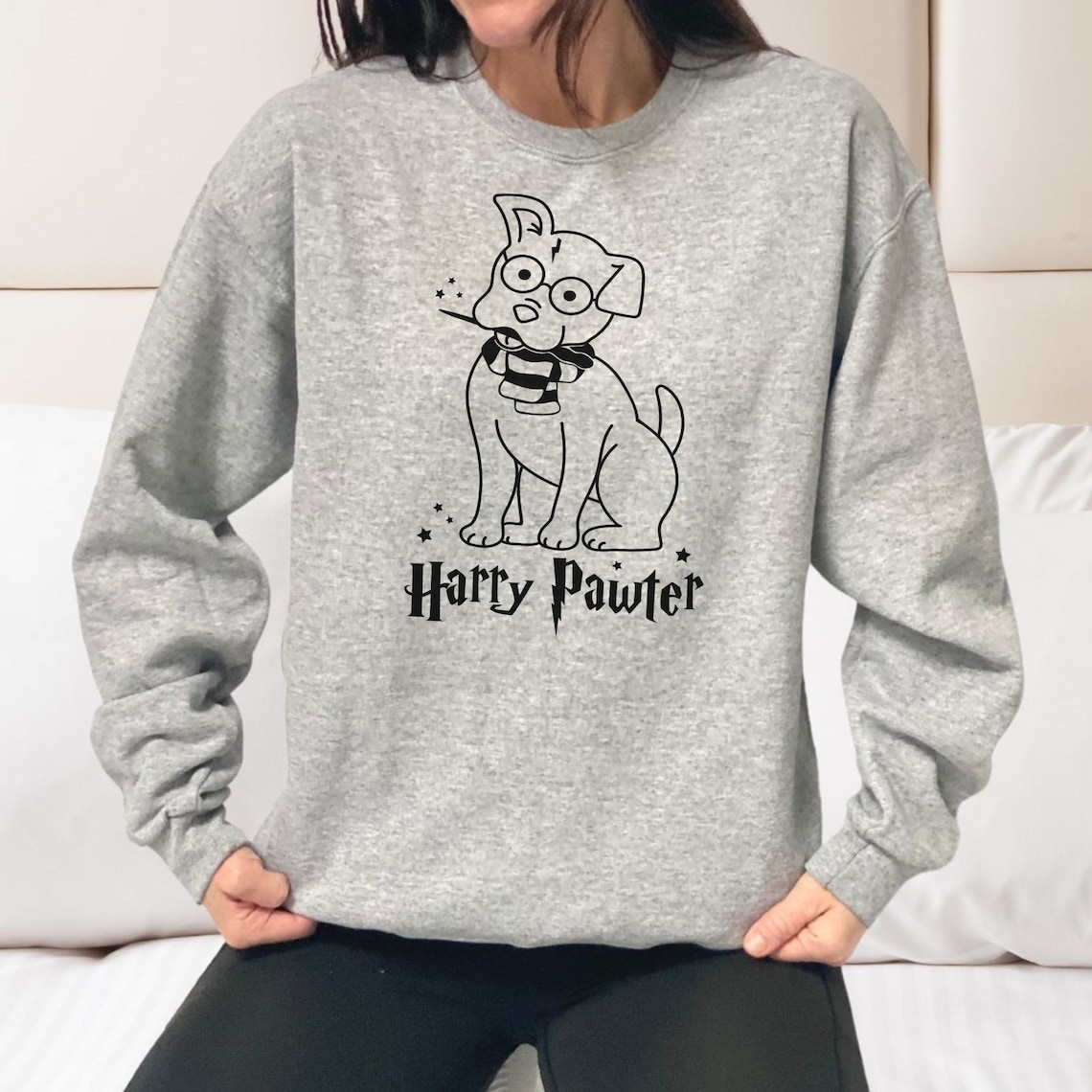 Harry Pawter Svg Png/ Potter Dog Svg Png/ Wizard Dog Cut File/ Wizard ...