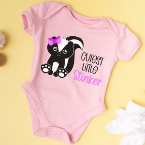 Cutest Little Stinker Svg Png/ Baby Skunk Svg/ Cute Skunk Clip Art ...