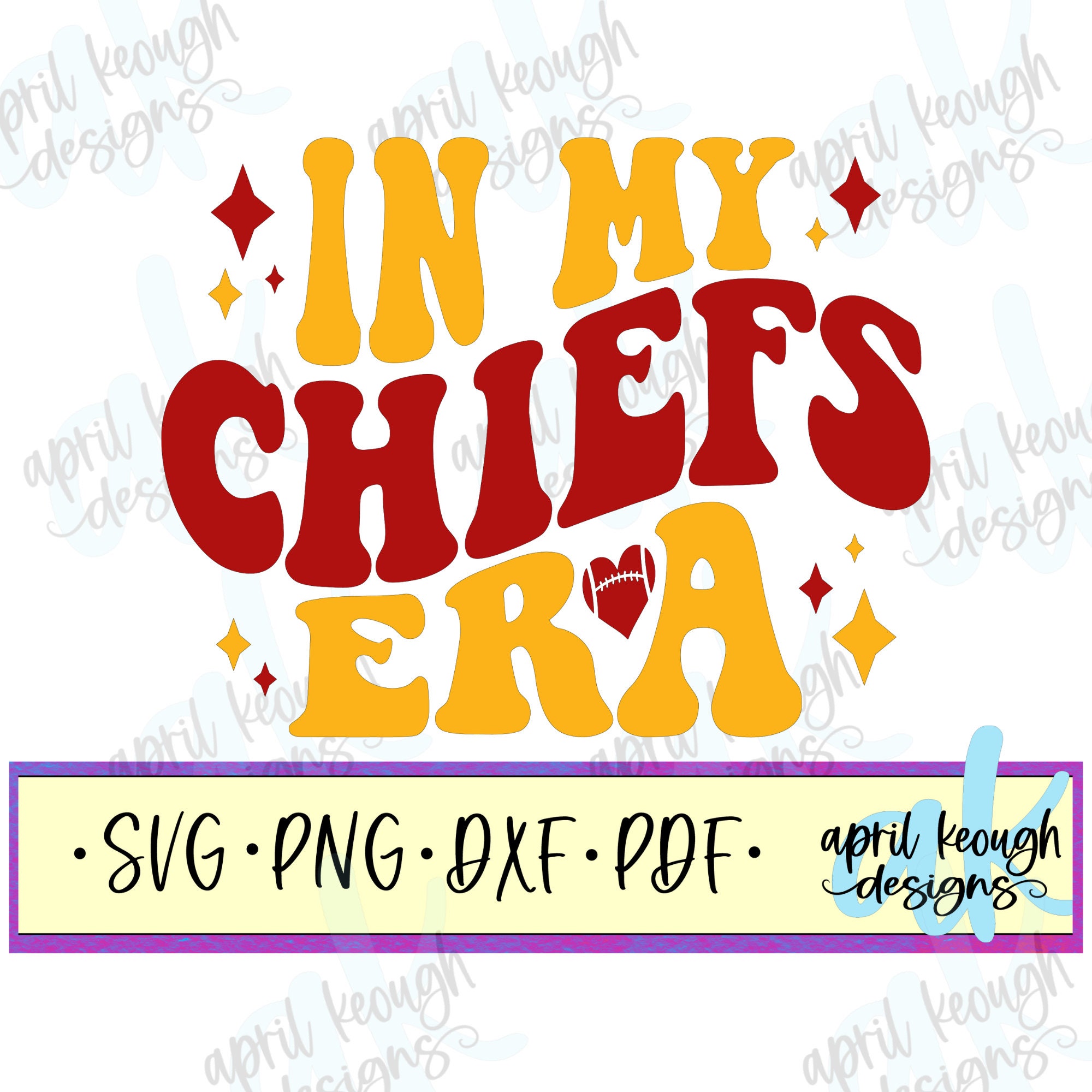 In My Chiefs Era Retro Svg Png/ Retro Chiefs Svg Png/ Era Cut File for ...