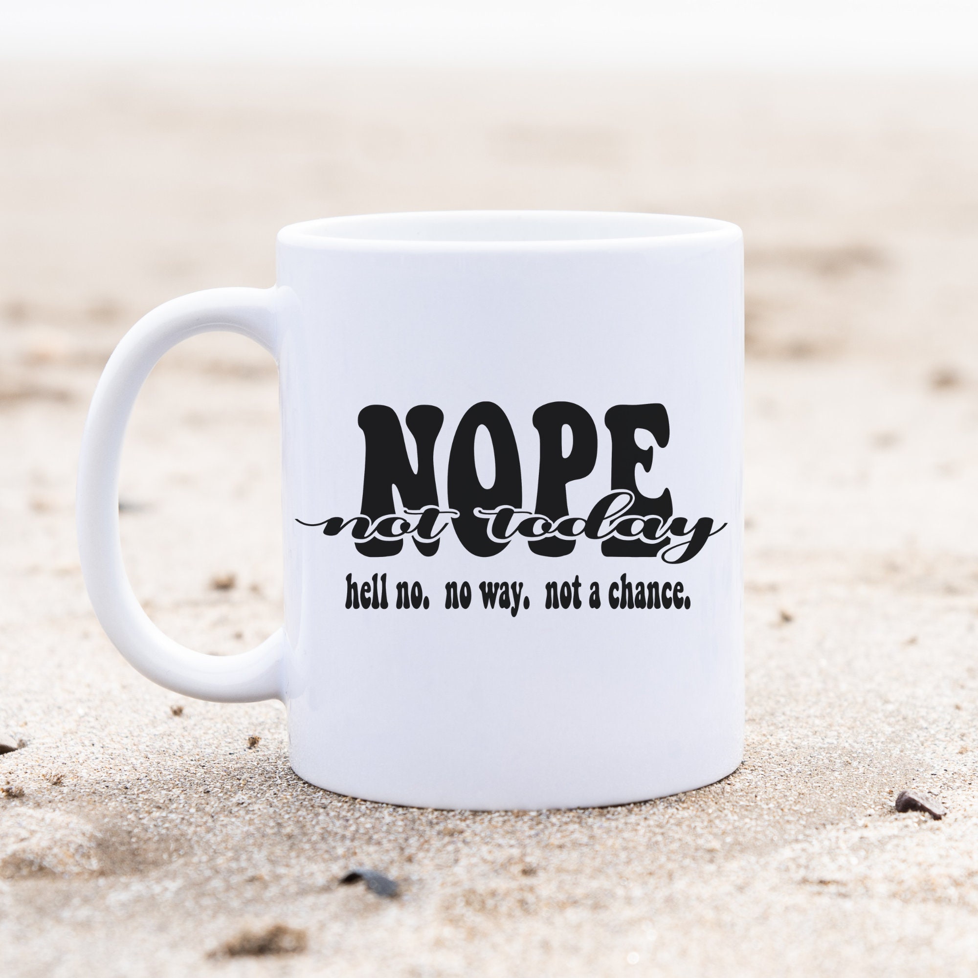 Retro Nope Not Today Svg/ Nope Not Today Cut File Cricut Silhouette ...
