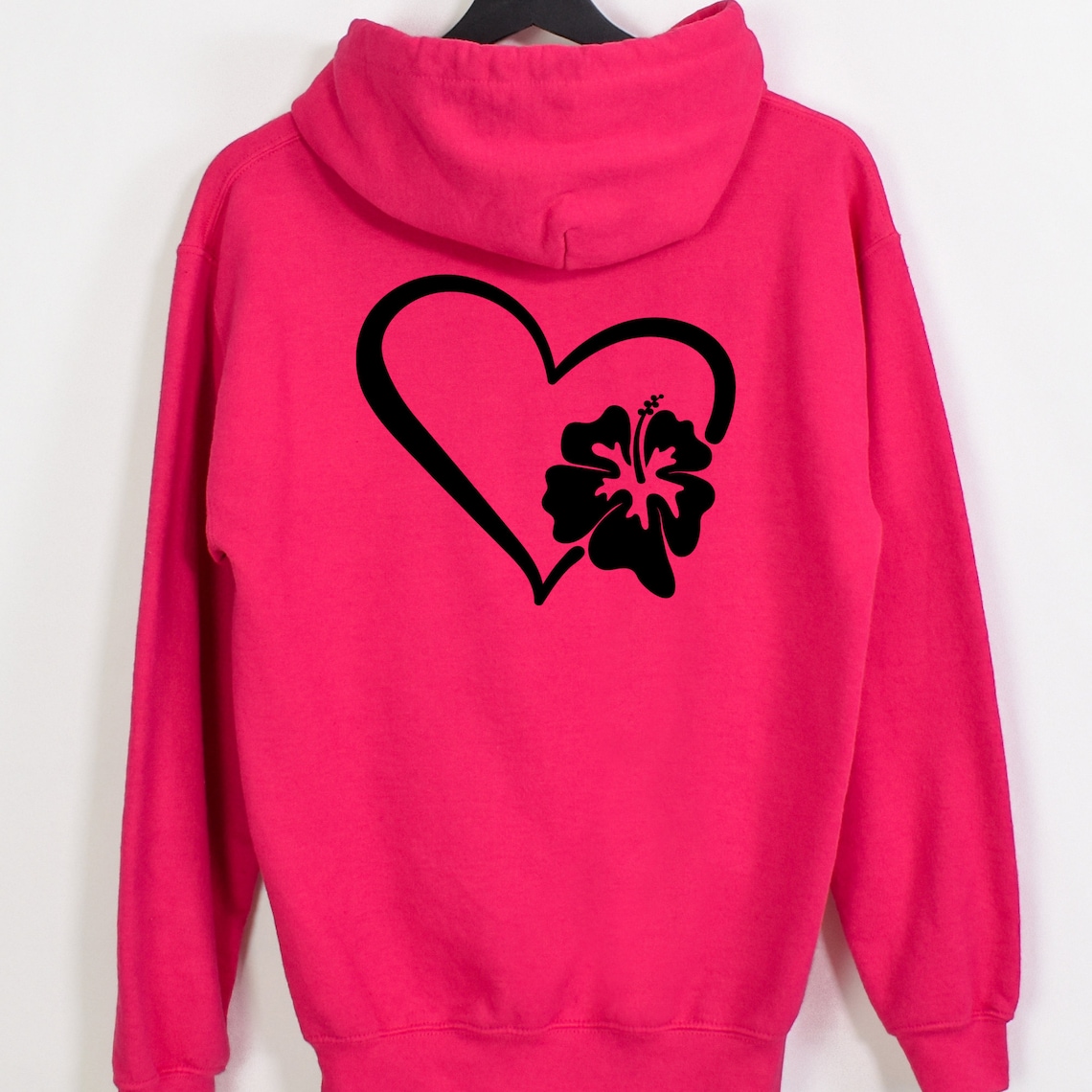 Hibiscus Heart Svg/ Hibiscus Svg/ Heart Flower Svg/ Heart Flower Cut ...