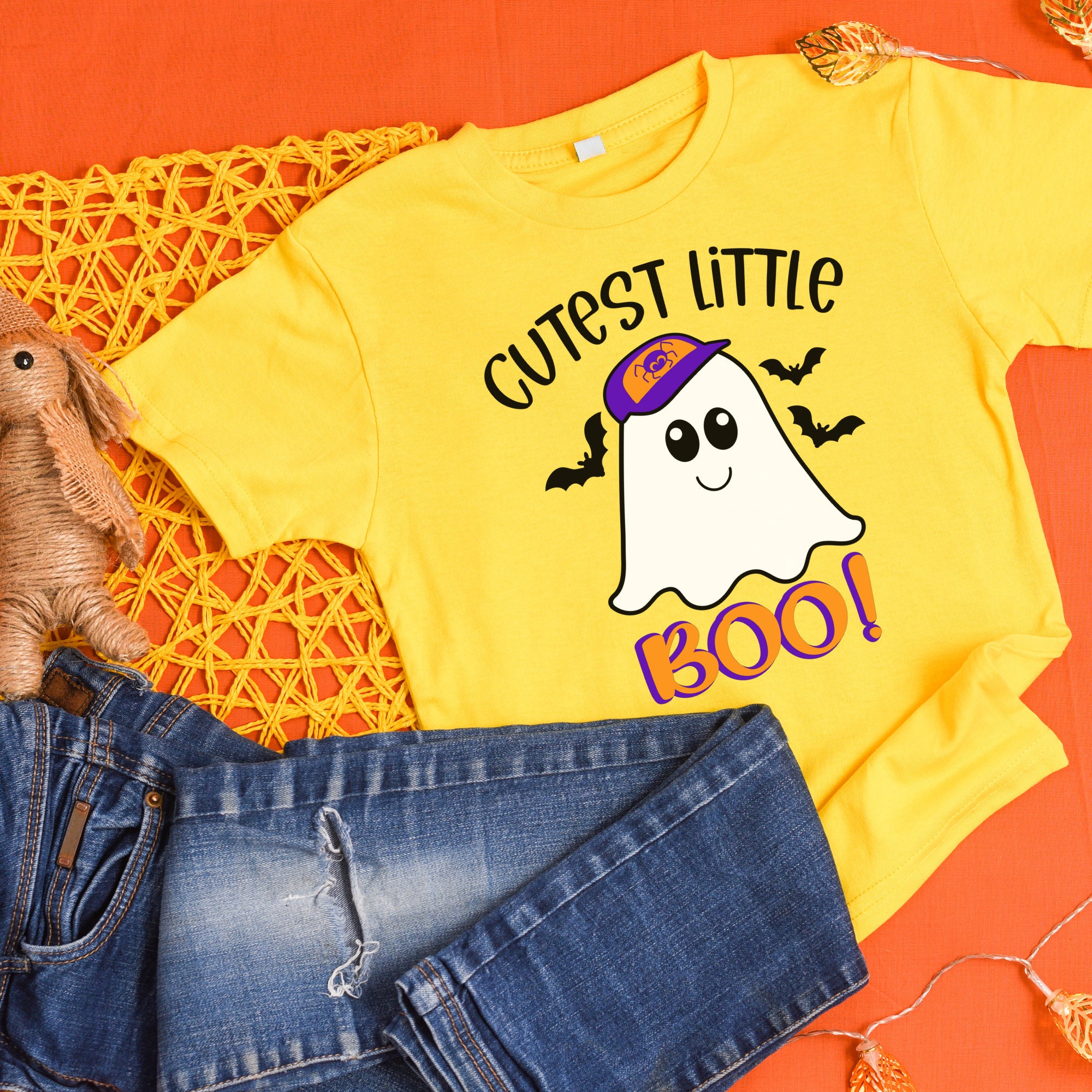 Cutest Little Boo Svg Png/ Little Boo Ghost Clip Art/ Cute Ghost Baby ...
