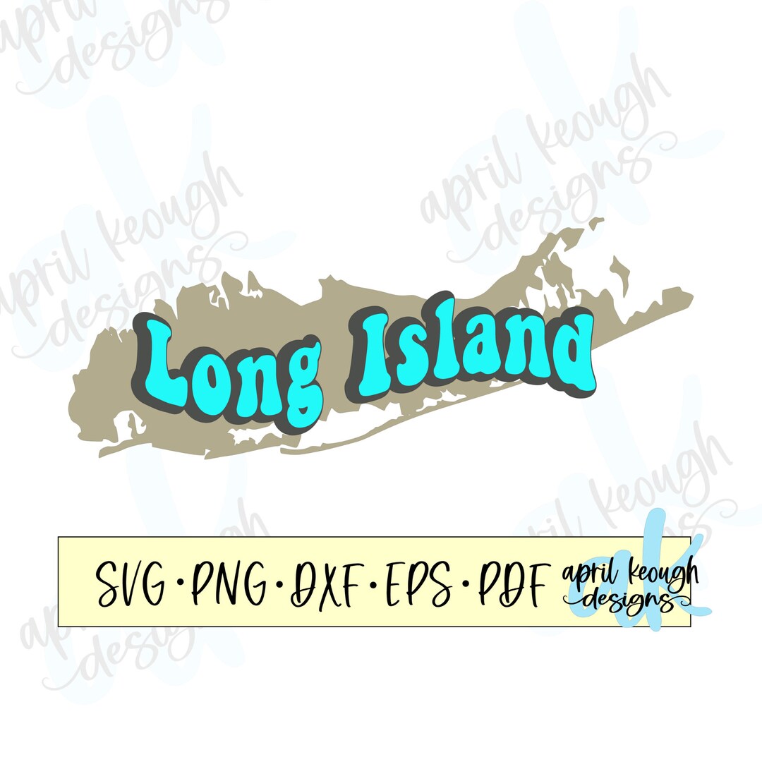 Long Island Retro Svg/ Long Island Svg/ Long Island Png - Etsy