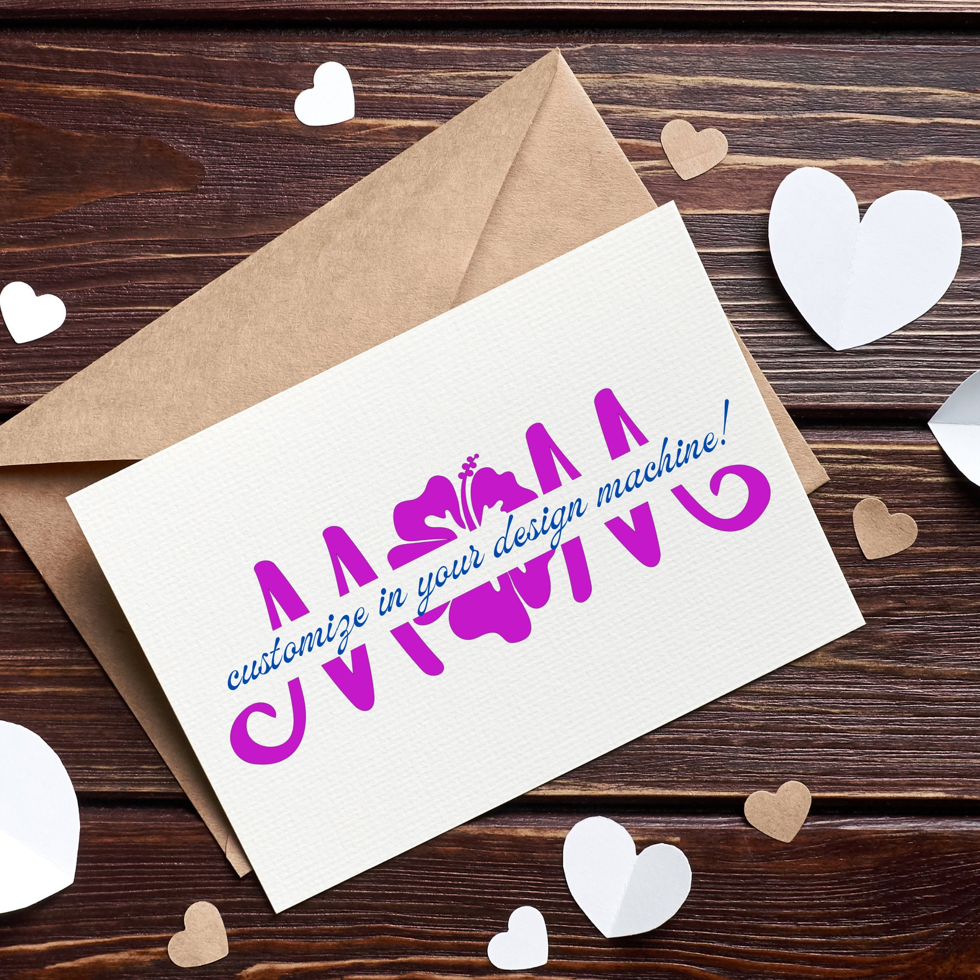 Mom Split Frame Svg/ Mom Hibiscus Svg/ Mom Monogram Svg/ Mom Flower Svg ...