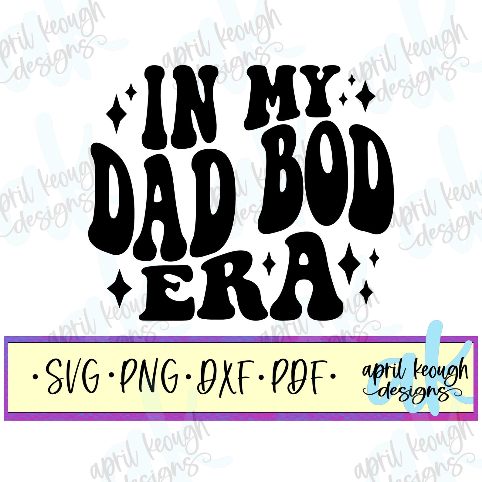 In My Dad Bod Era Svg Png/ Funny Dad Bod Clip Art/ Retro Father's Day ...