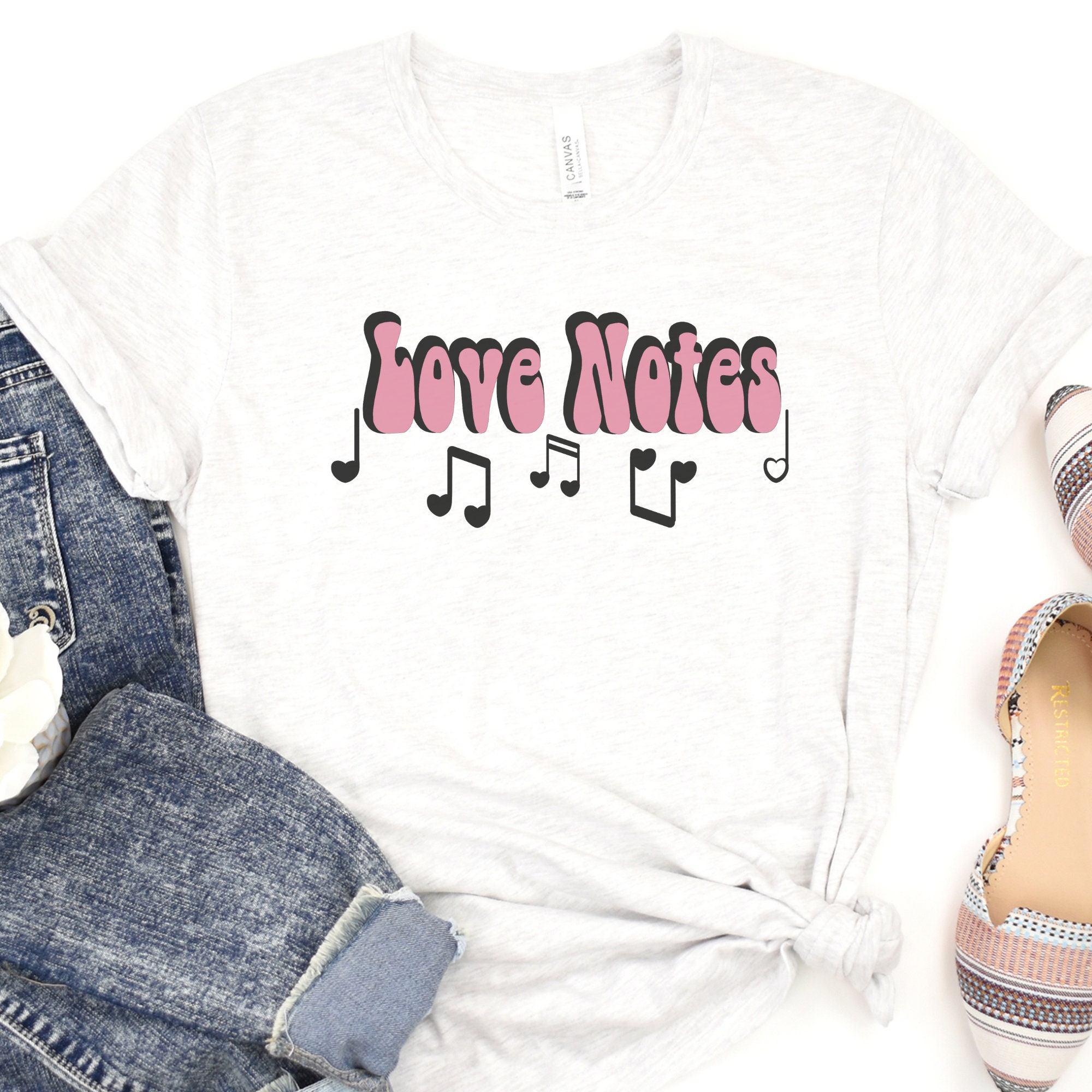 Retro Love Notes Svg/ Retro Music Svg/ Love Music Svg/ Love - Etsy