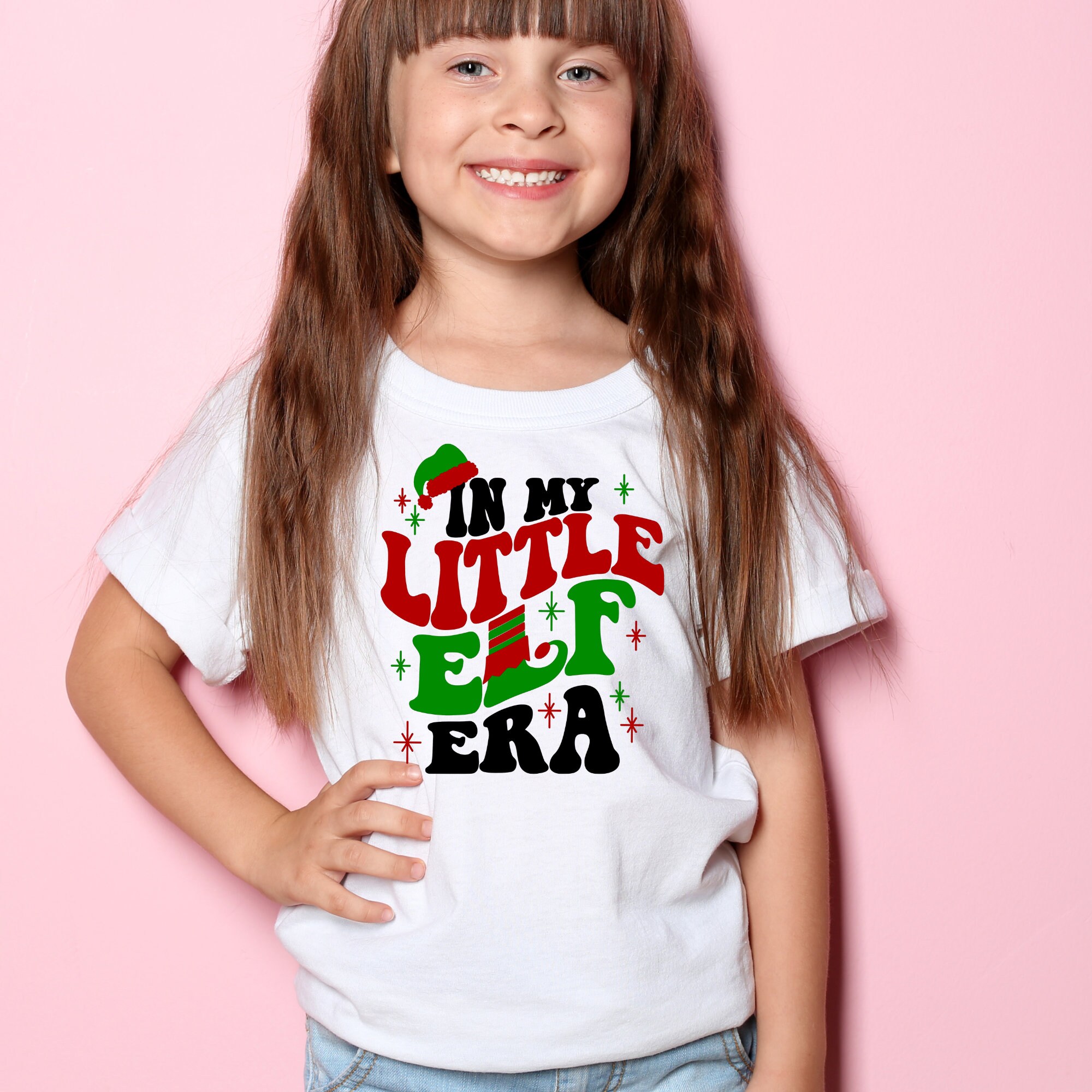 In My Little Elf Era Retro Svg Png/ Christmas Elf Svg Png/ Retro ...