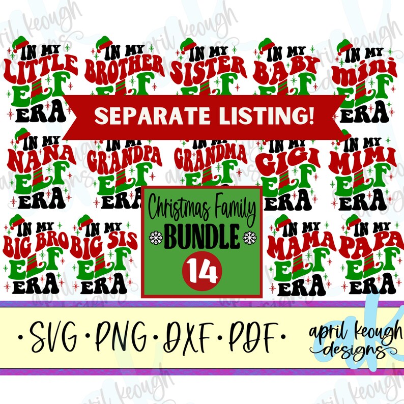 In My Little Elf Era Retro Svg Png/ Christmas Elf Svg Png/ Retro ...