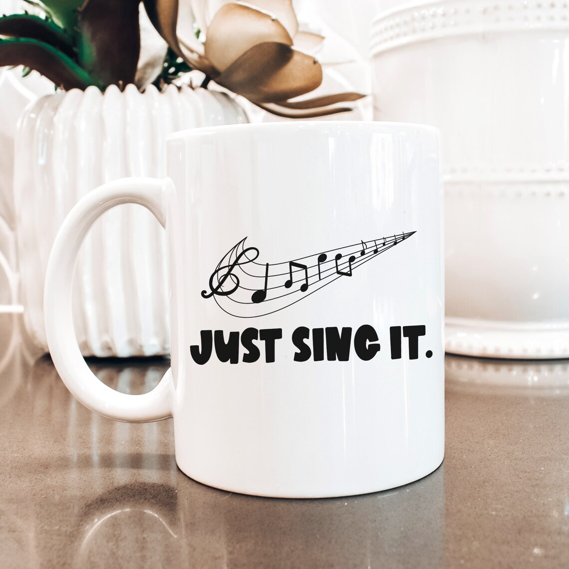 Just Sing It Swoosh Svg/ Just Sing Svg/ Music Notes Svg/ Singing Shirt ...