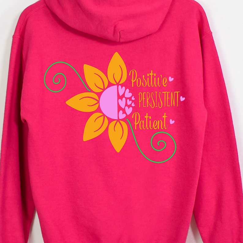 Positive Persistent Patient Svg/ Positive Motivation Cut File ...