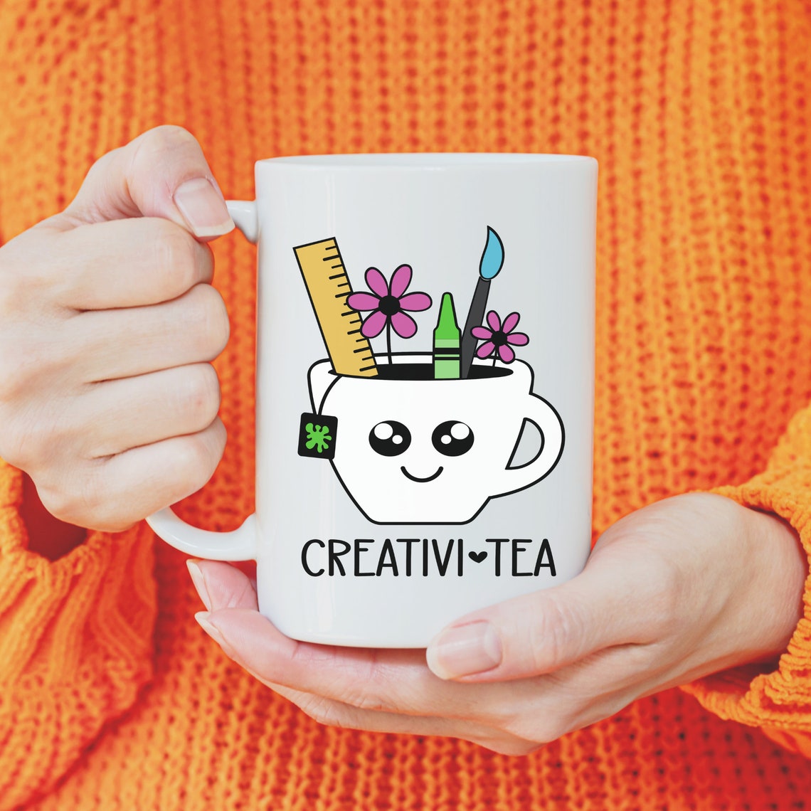 Creativi-tea Svg Png/ Creativity Cut File Cricut Silhouette/ Creativi ...