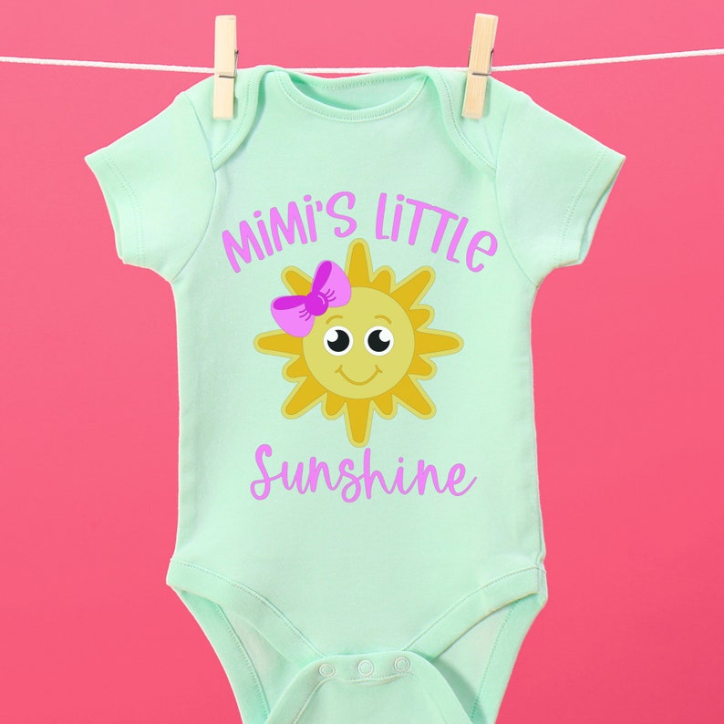 Mimi's Little Sunshine Svg Png/ Little Sunshine Svg Ong/ Sunshine Clip ...