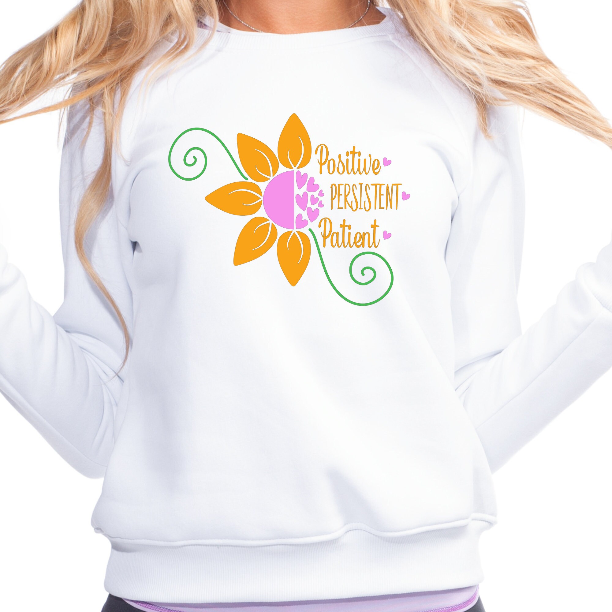 Positive Persistent Patient Svg/ Positive Motivation Cut File ...