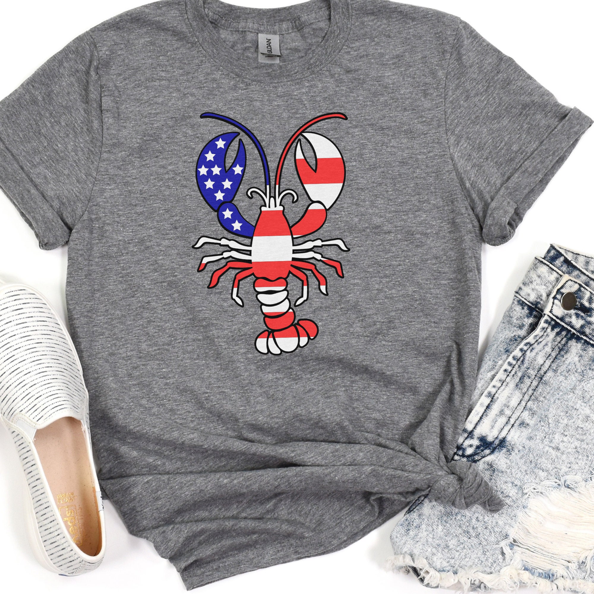 American Flag Lobster Svg Png/ American Flag Lobster/ Lobster Svg ...