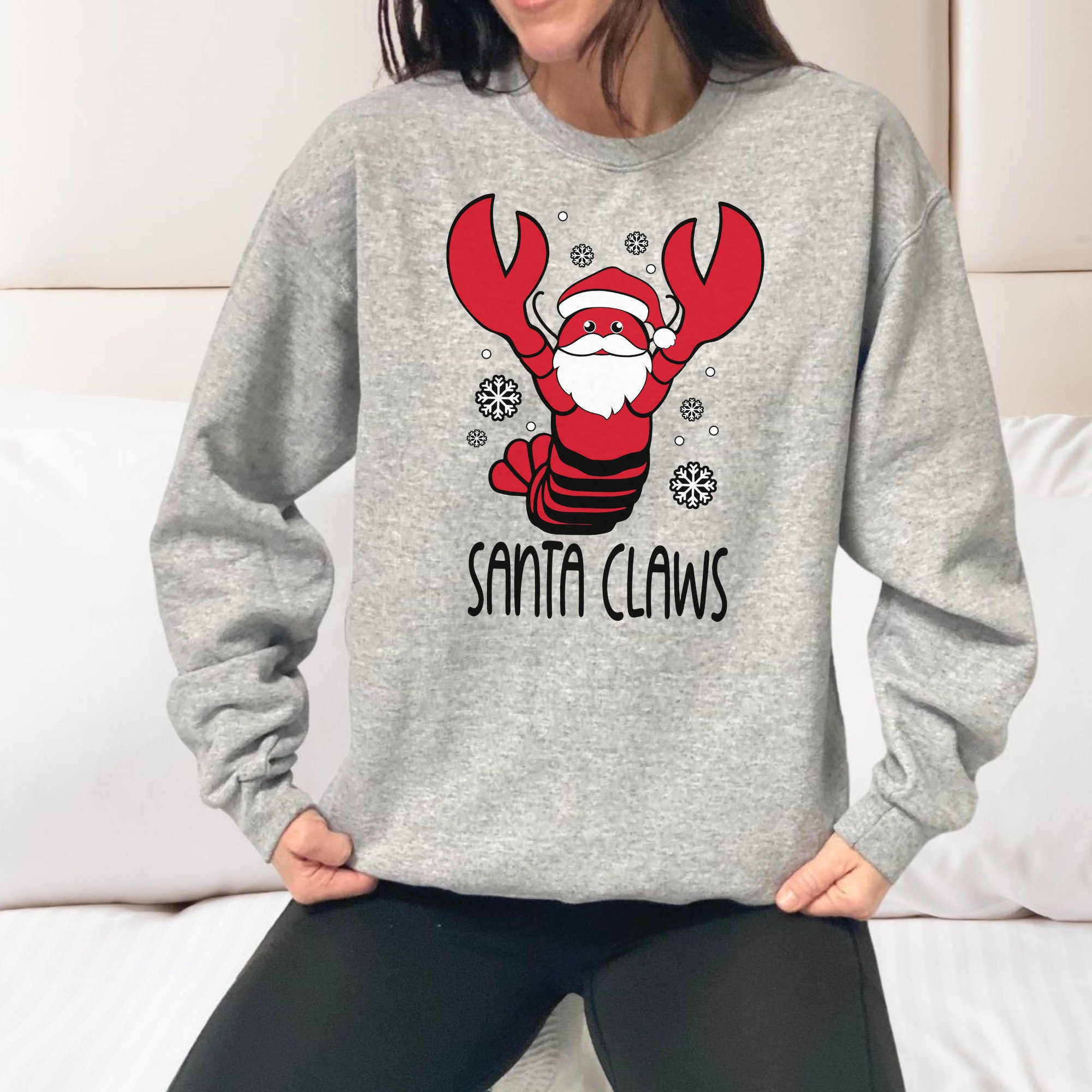 Santa Claws Svg Png/ Lobster Santa Clip Art/ Christmas Lobster Cricut ...