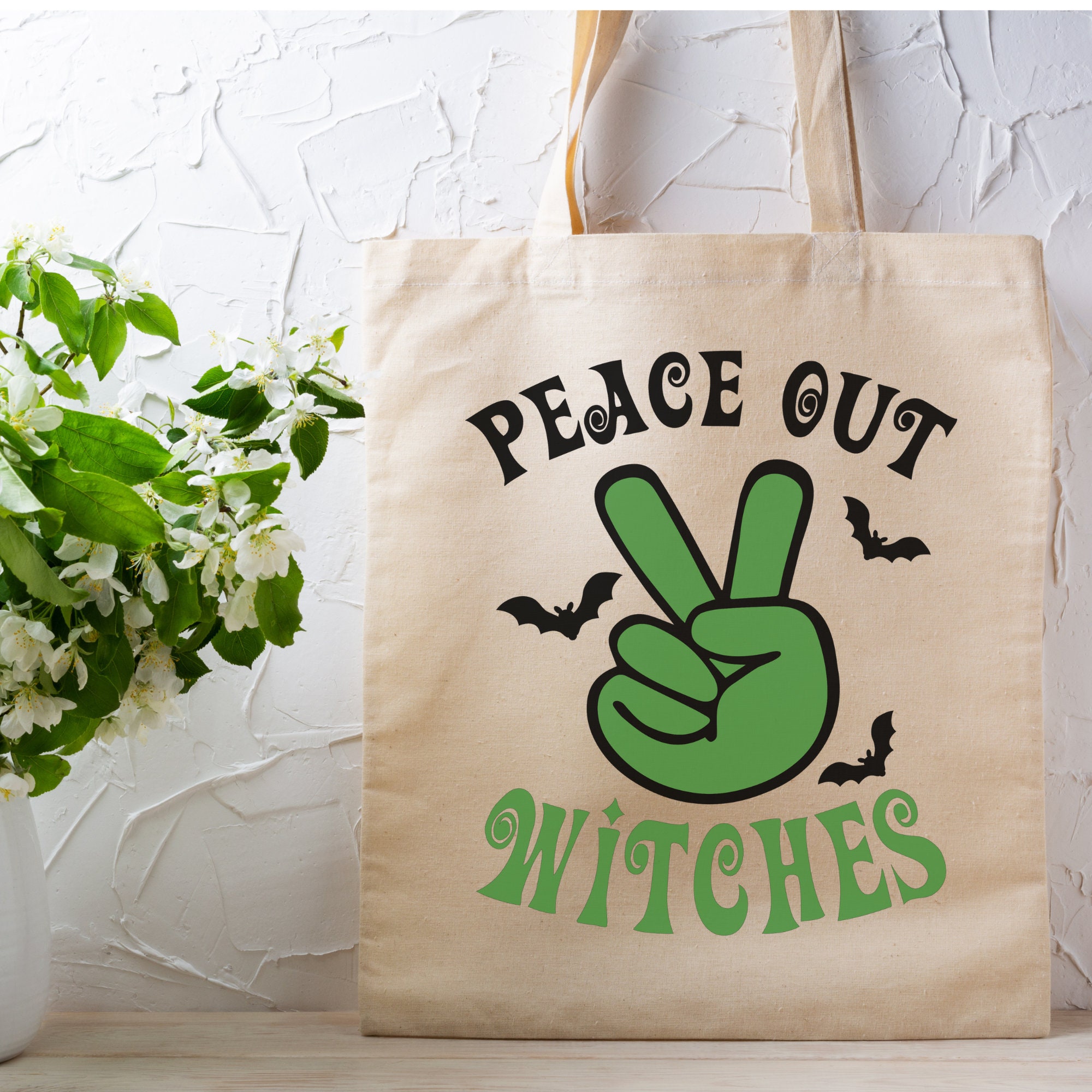 Peace Out Witches Svg Png/ Witch Peace Sign Svg/ Halloween - Etsy