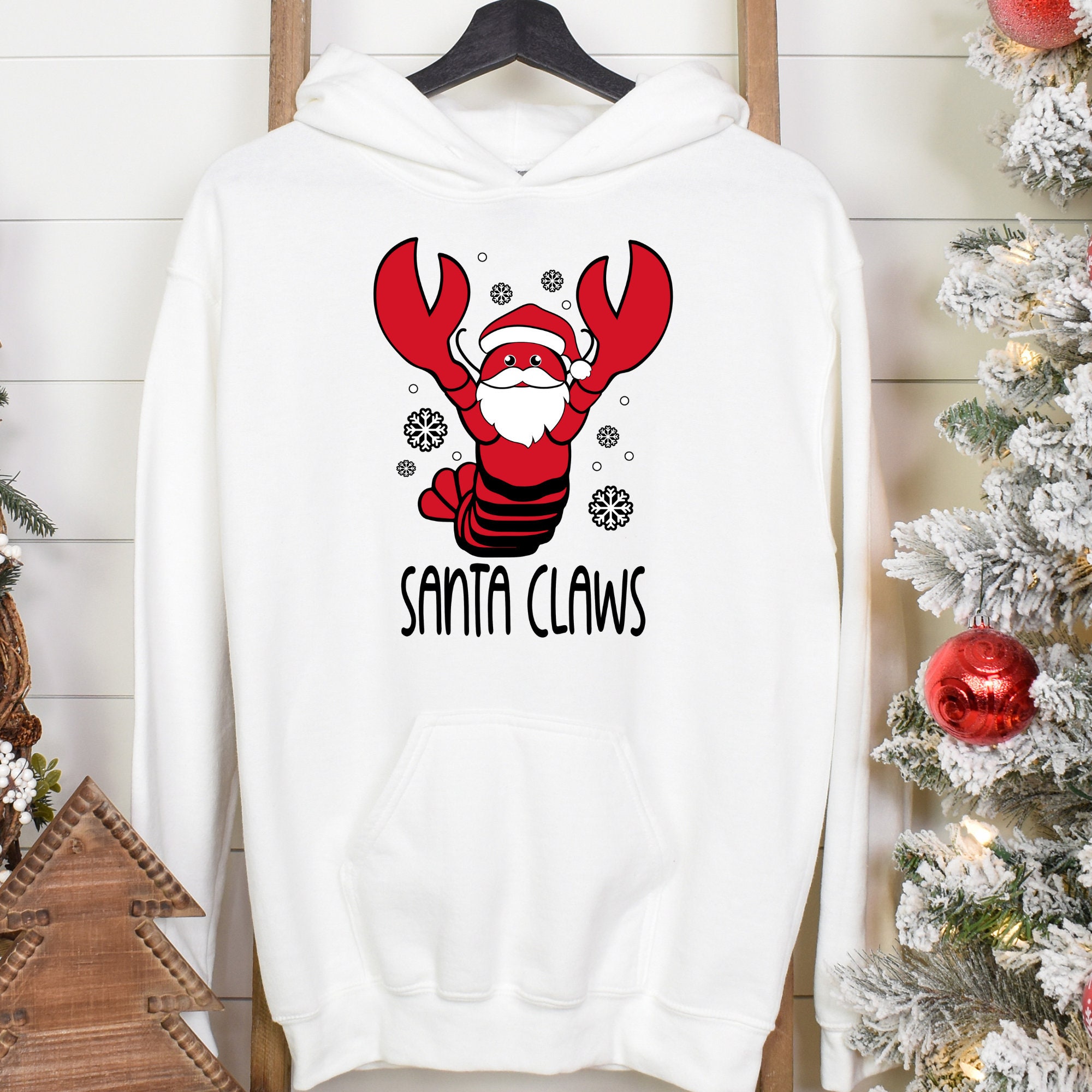 Santa Claws Svg Png/ Lobster Santa Clip Art/ Christmas Lobster Cricut ...