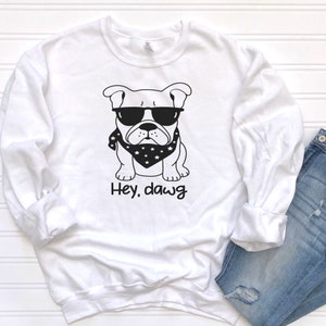 Hey Dawg Svg Png/ Dog in Sunglasses Cut File Cricut Silhouette/ Line ...