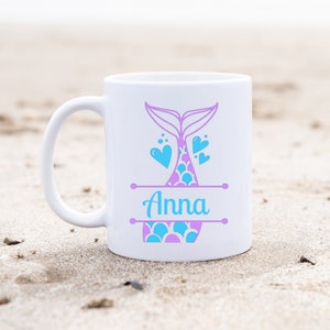 Mermaid Split Tail Svg/ Mermaid Monogram Svg/ Mermaid Tail Svg/ Mermaid ...