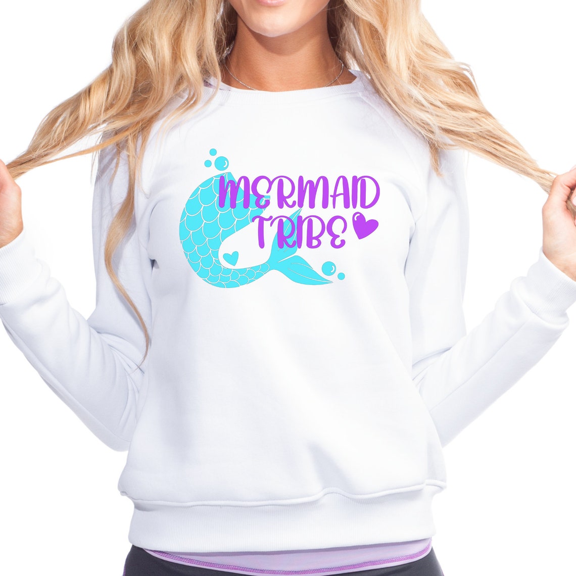 Mermaid Tribe Svg/ Mermaid Svg/ Mermaid Bridal Design/ Mermaid Tail Svg/ Mermaid Tail Cut File ...