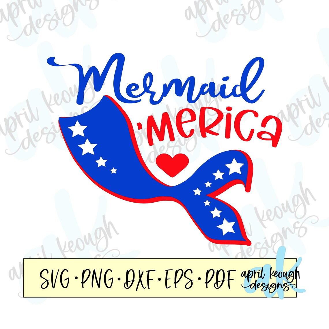 Patriotic Mermaid Svg/ Merica Svg/ Mermaid Svg/ 4th of July Mermaid Svg ...