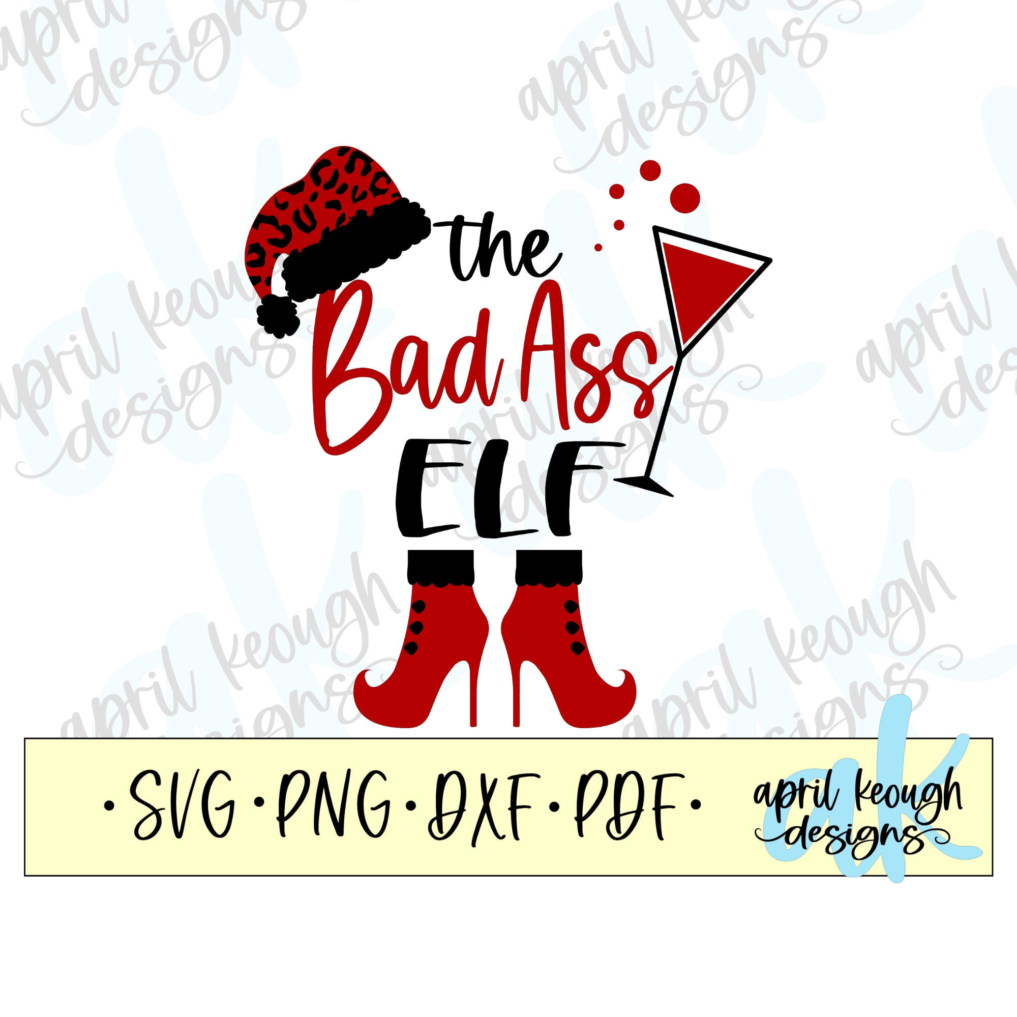Bad Ass Elf Svg Png/ Cute Elf Shirt Design/ Drinking Elf Svg - Etsy