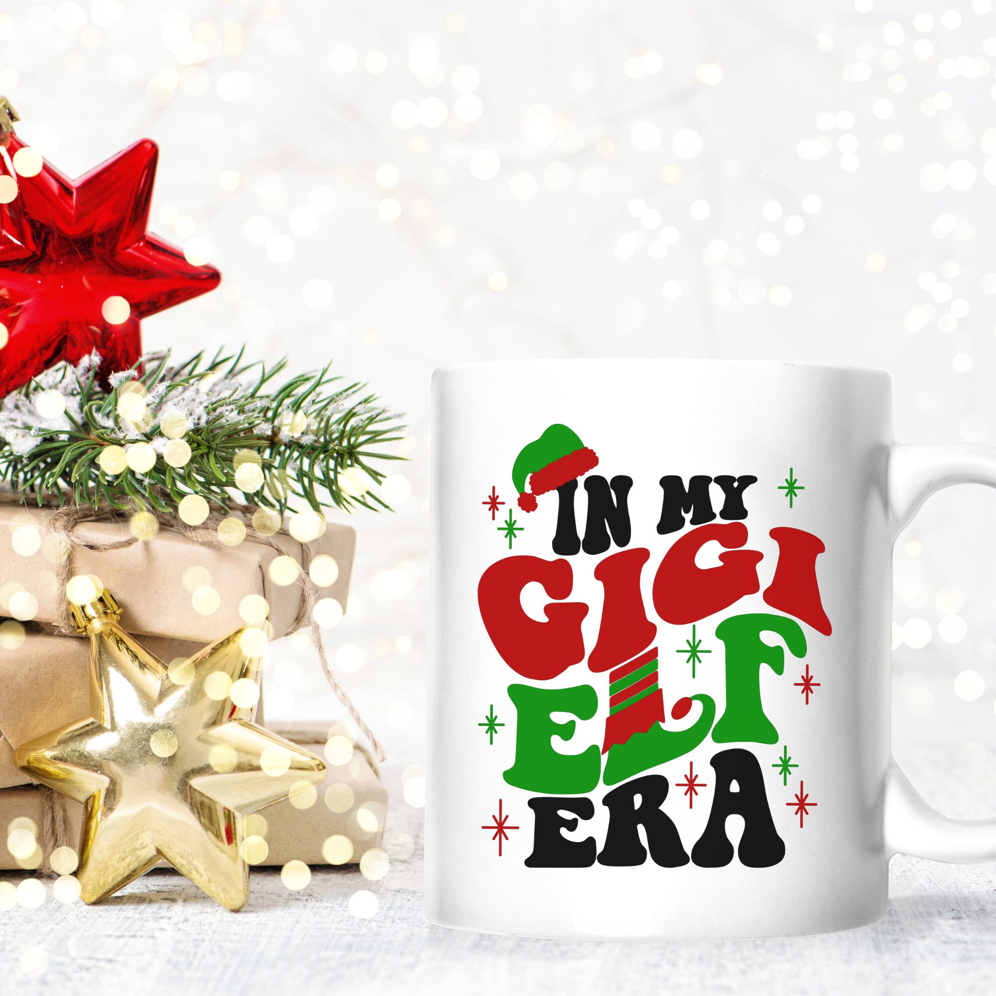 In My Elf Era Retro Family Bundle Svg Png/ Retro Elf Era Svg Png/ Retro ...