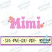 Retro Mimi Svg Png/ Mimi Cut File for Cricut Silhouette/ Mimi ...