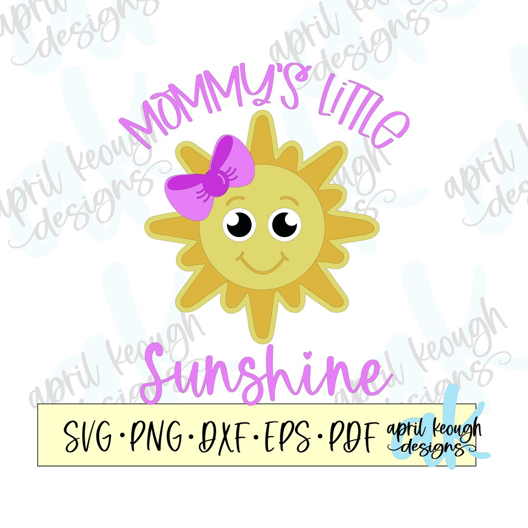 Mommy's Little Sunshine Svg Png/ Little Sunshine Svg Png/ Sunshine Clip ...