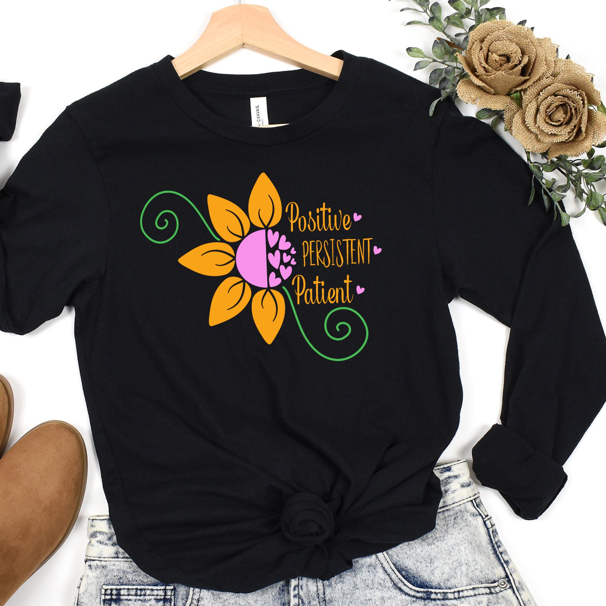 Positive Persistent Patient Svg/ Positive Motivation Cut File ...