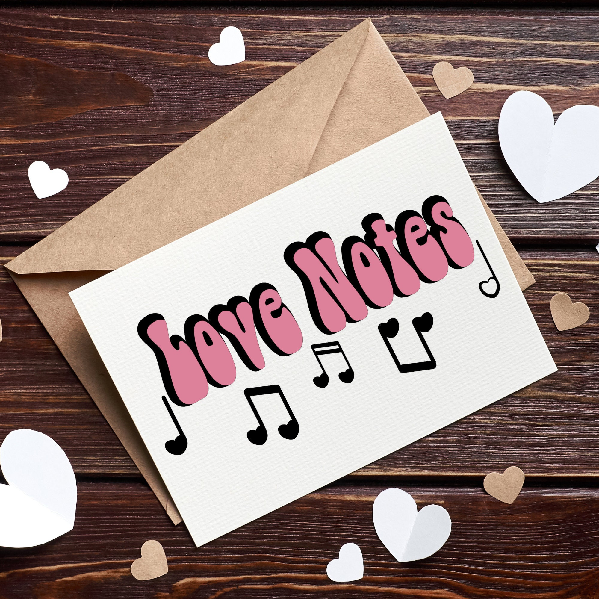 Retro Love Notes Svg/ Retro Music Svg/ Love Music Svg/ Love - Etsy