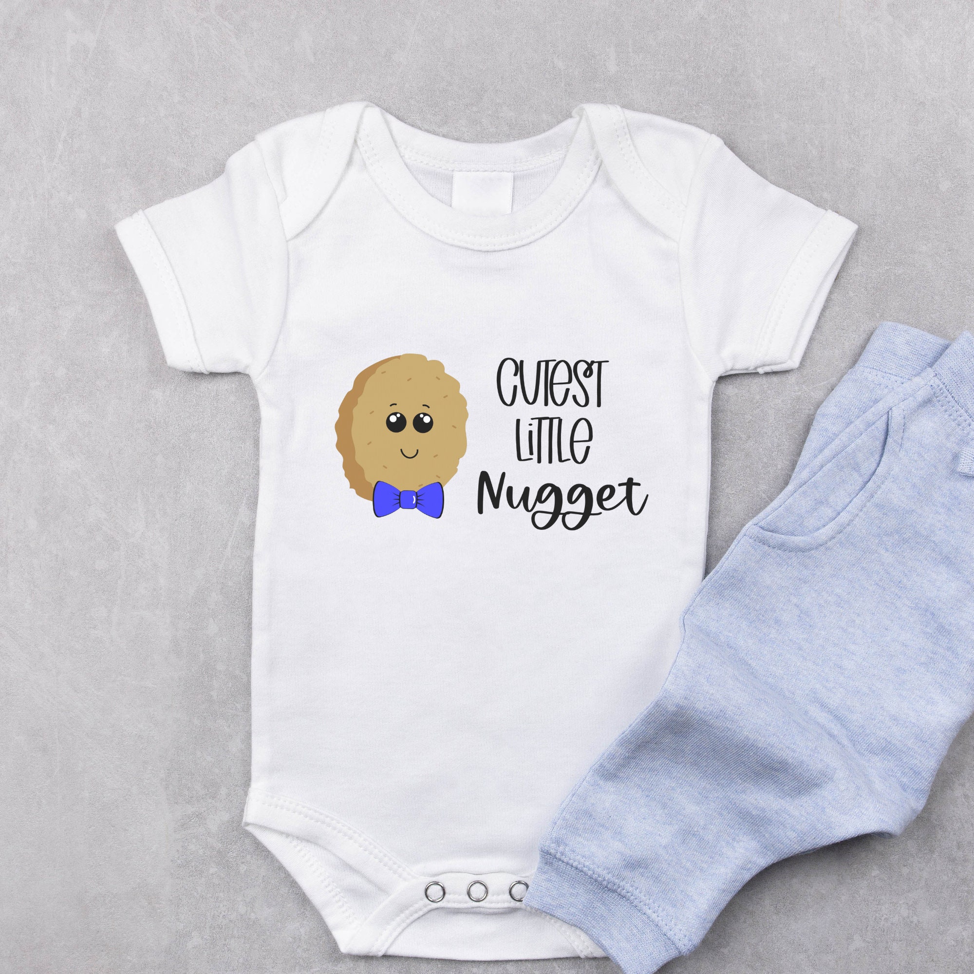 Cutest Little Nugget Svg Png/ Chicken Nugget Clip Art/ Cutest Nugget ...