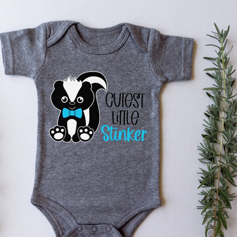Cutest Little Stinker Svg Png/ Baby Skunk Svg/ Cute Skunk Clip Art ...