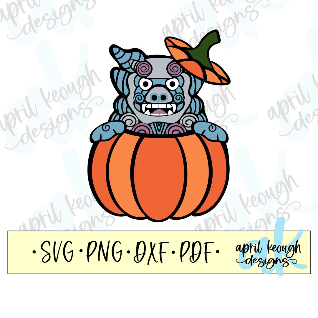 Shisa Pumpkin Svg Png/ Male Shisa Clip Art/ Guardian Dog Cricut ...
