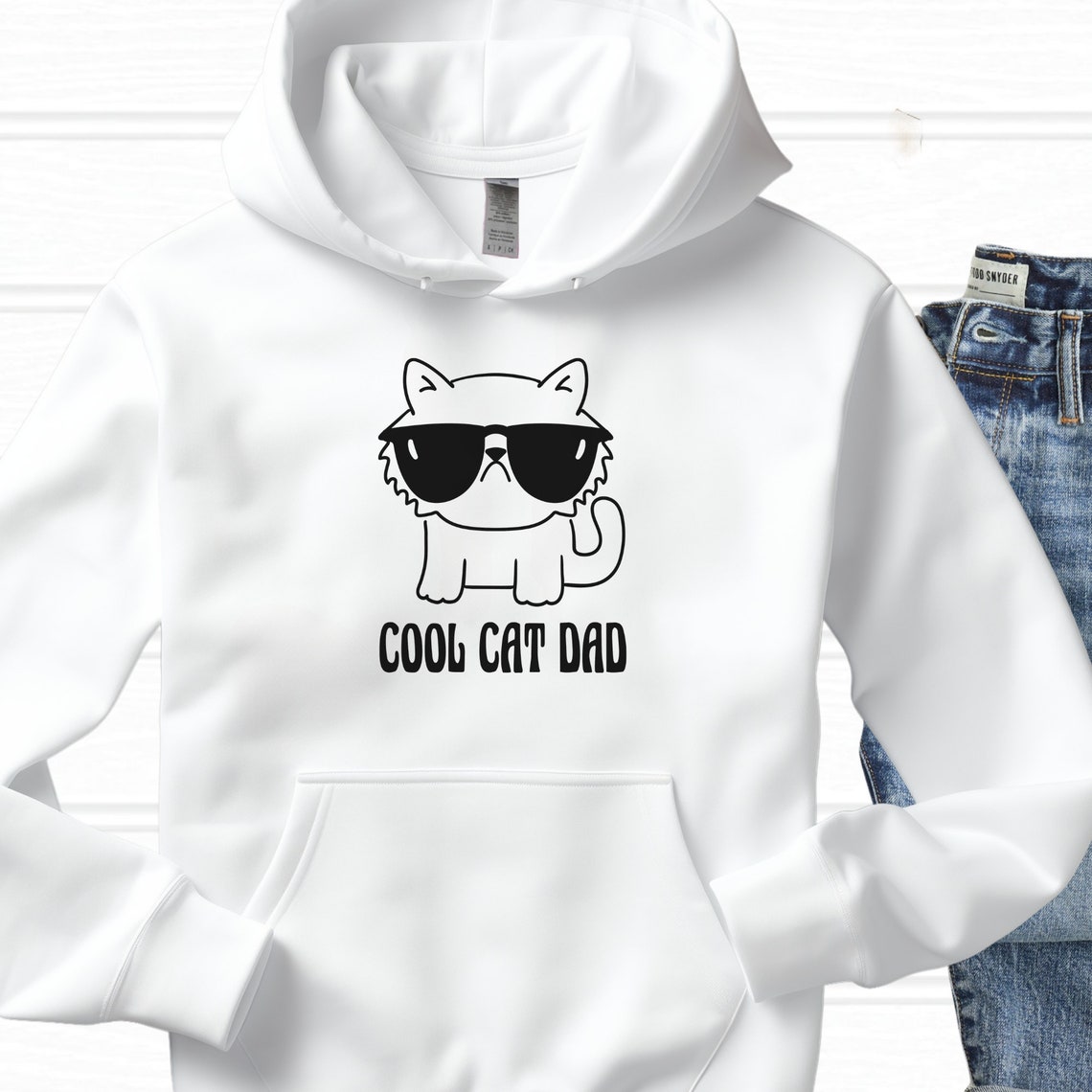 Cool Cat Dad Svg Png/ Grumpy Cat With Sunglasses Cut File Cricut ...