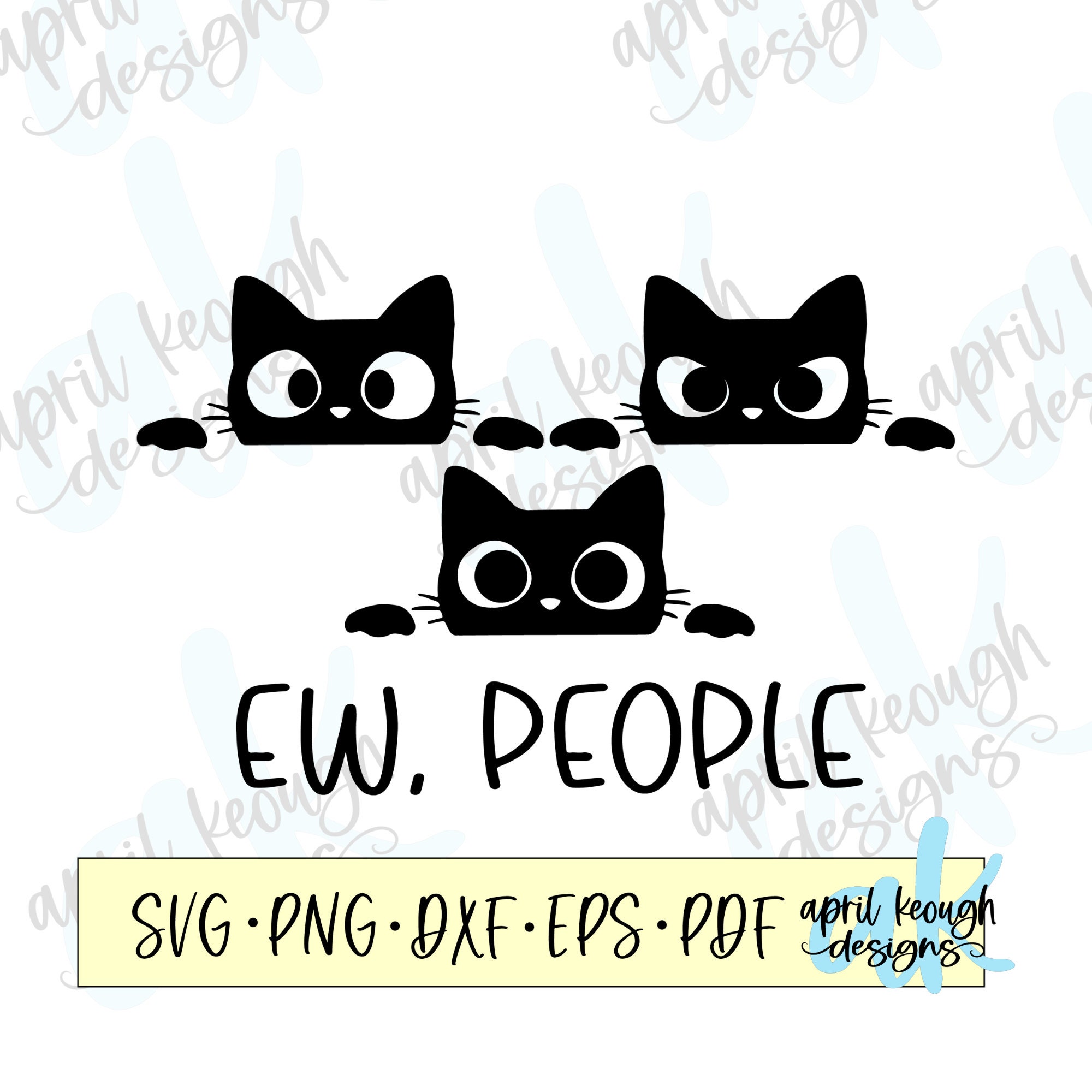 Cats Ew People Svg Png/ Ew People Svg Png/ Cat Person Cut - Etsy Canada