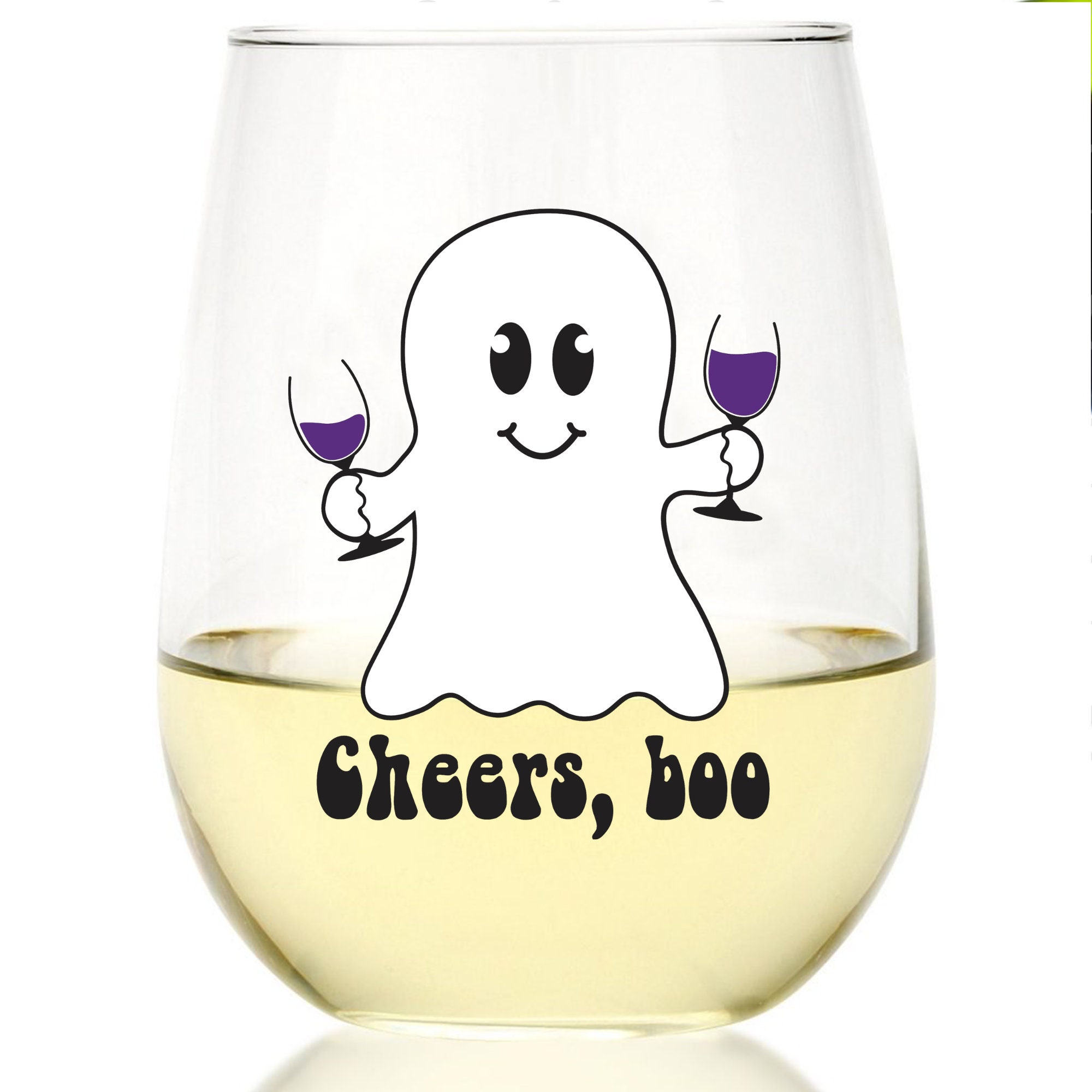 Cheers Boo Svg Png/ Drinking Ghost Svg Png/ Whimsical Ghost Clip Art ...