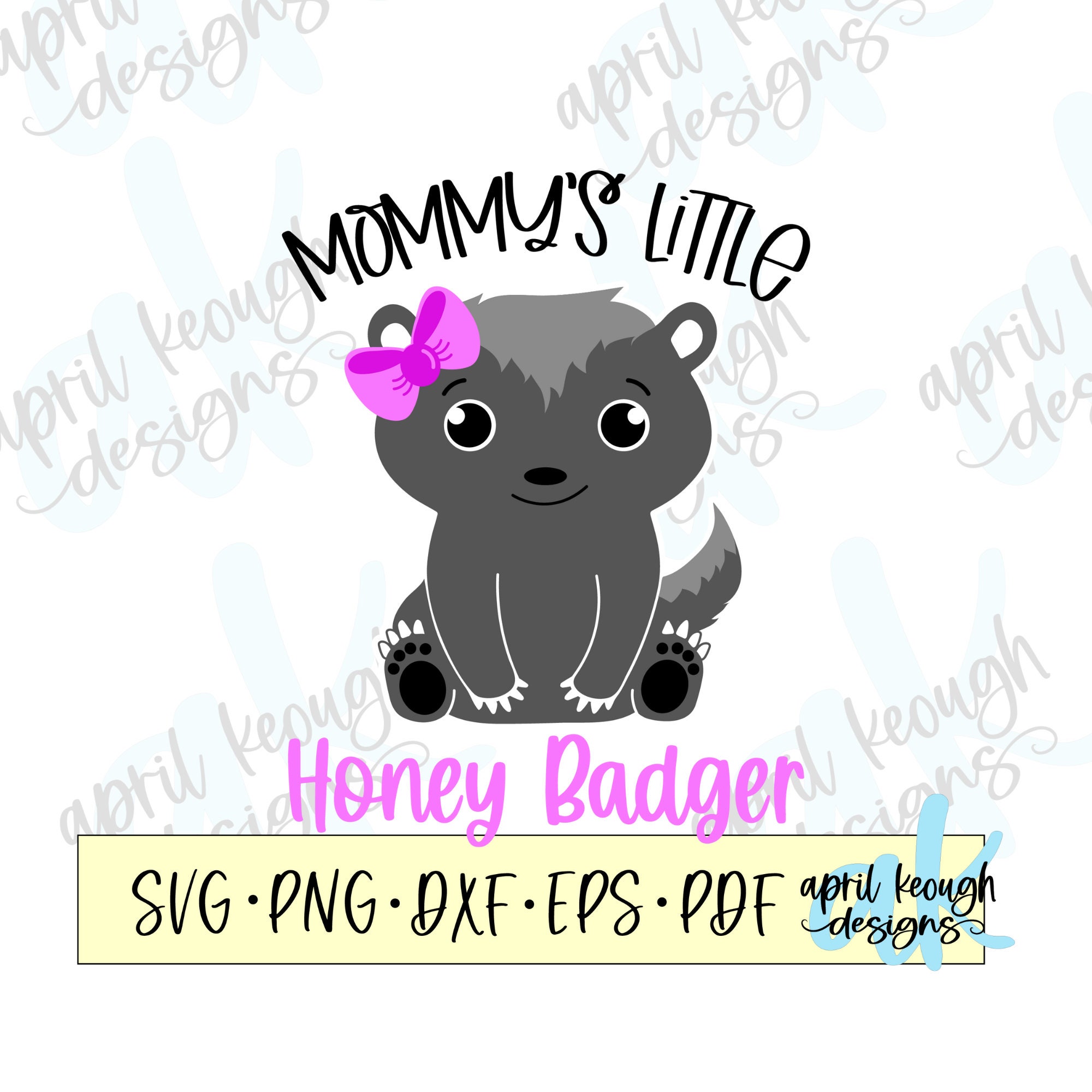 Mommy's Little Honey Badger Svg Png/ Baby Honey Badger Svg Png/ Honey ...