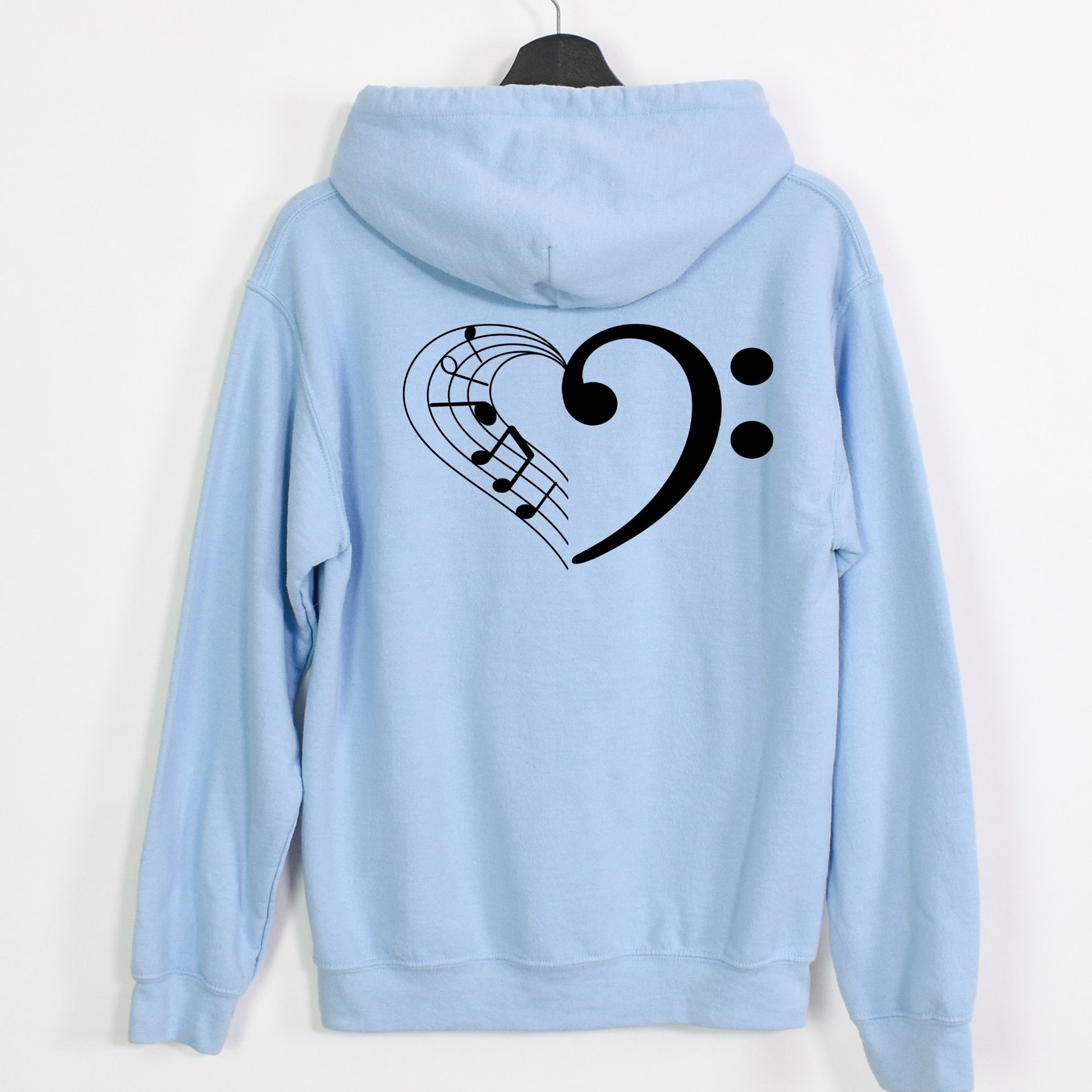 Bass Clef Heart Svg Png/ Music Note Heart Svg Png/ Cute Bass Clef Clip ...