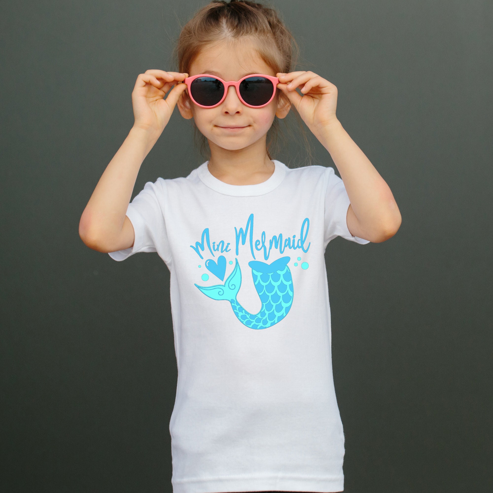 Mini Mermaid Svg/ Mermaid Svg/ Mini Mermaid Cut File/ Mermaid Tail Svg ...