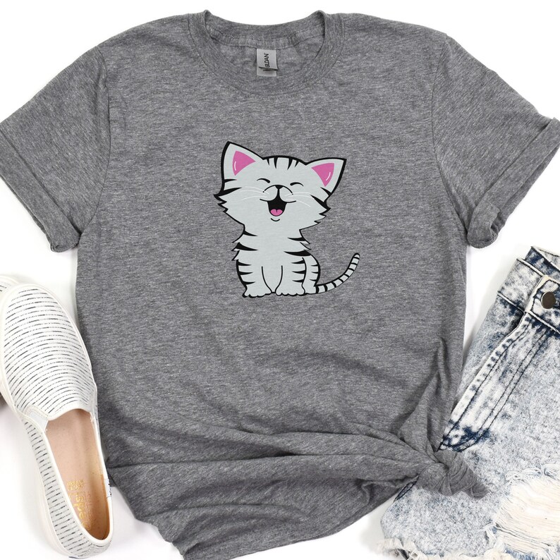 Yawning Kitty Svg/ Layered Svg Cat/ Cute Kitty Cut File/ Cat - Etsy