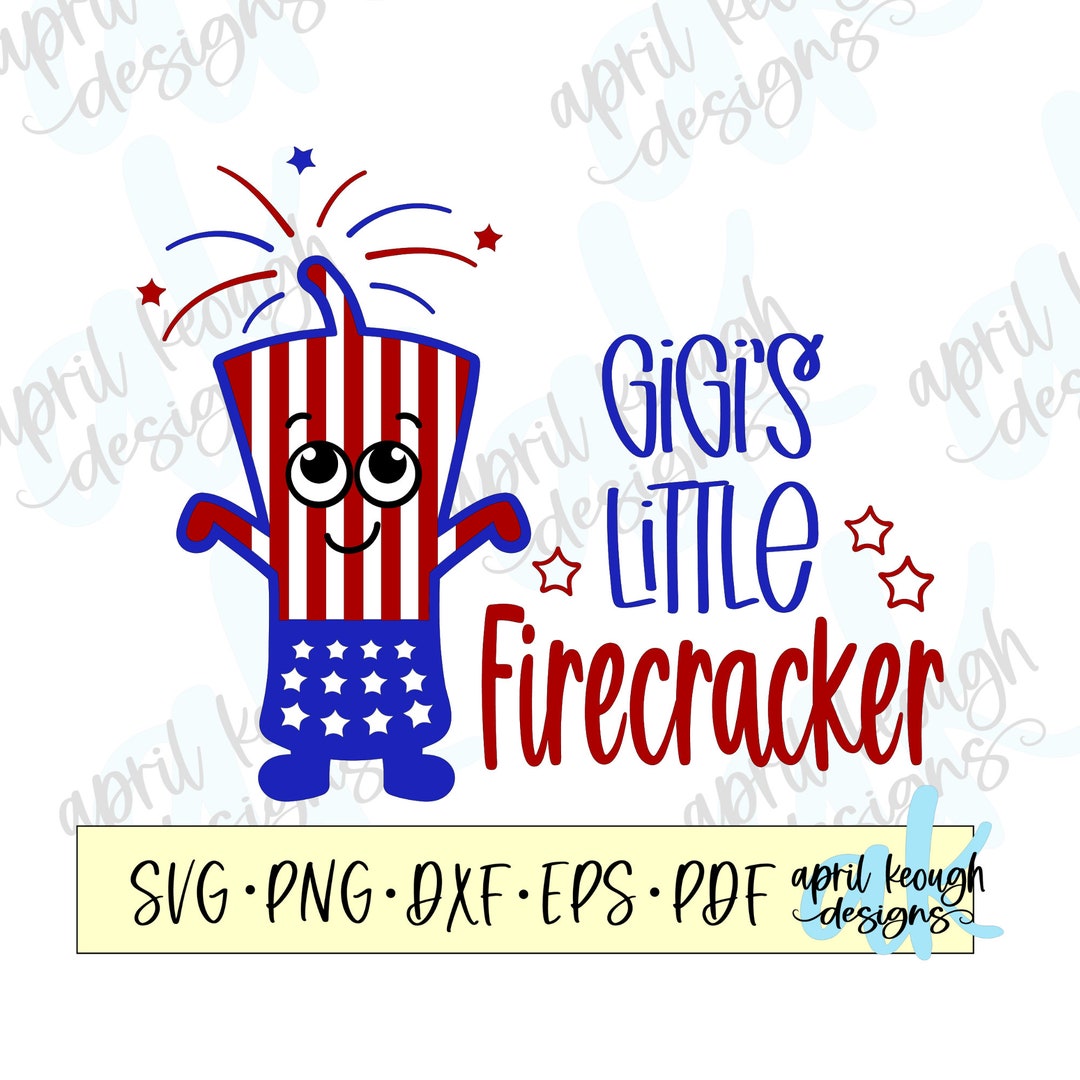 Gigi's Little Firecracker Svg Png/ Little Firecracker Svg Png ...