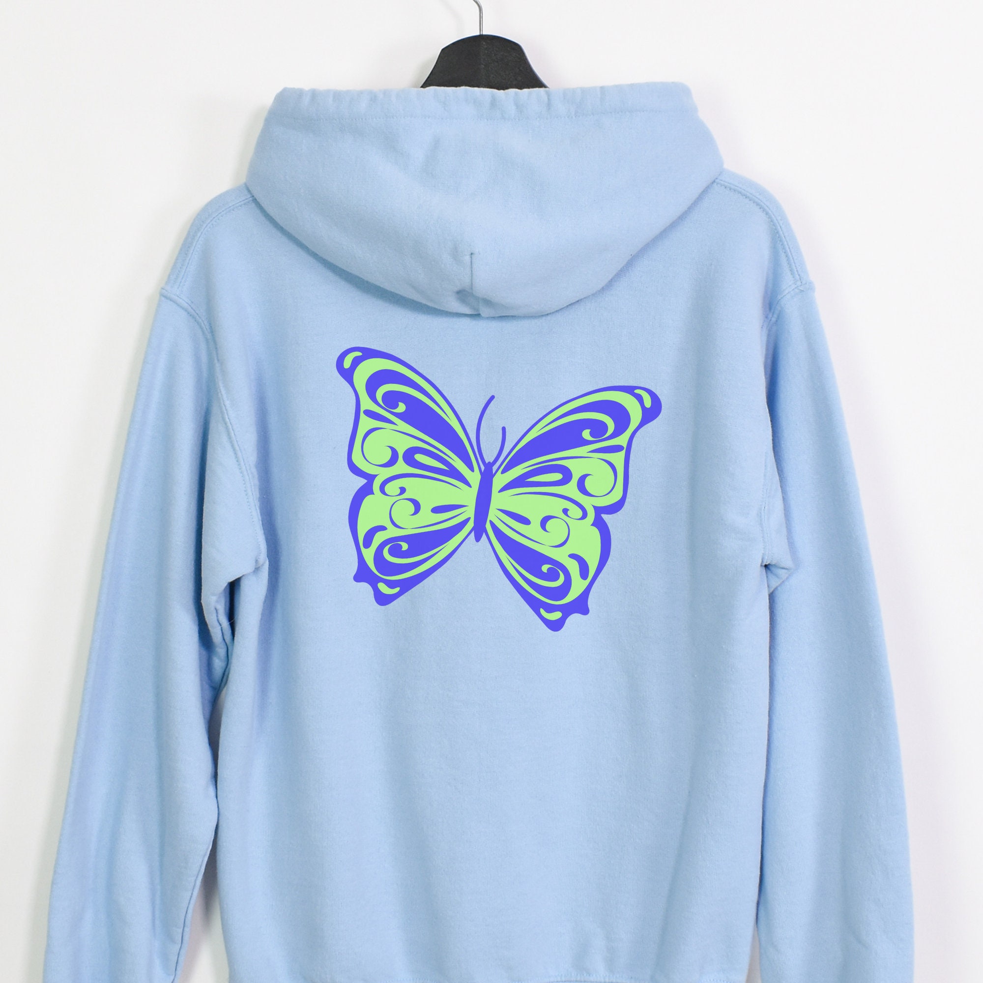 Butterfly Swirls Svg/ Cute Butterfly Cut File/ Butterfly With Swirls ...