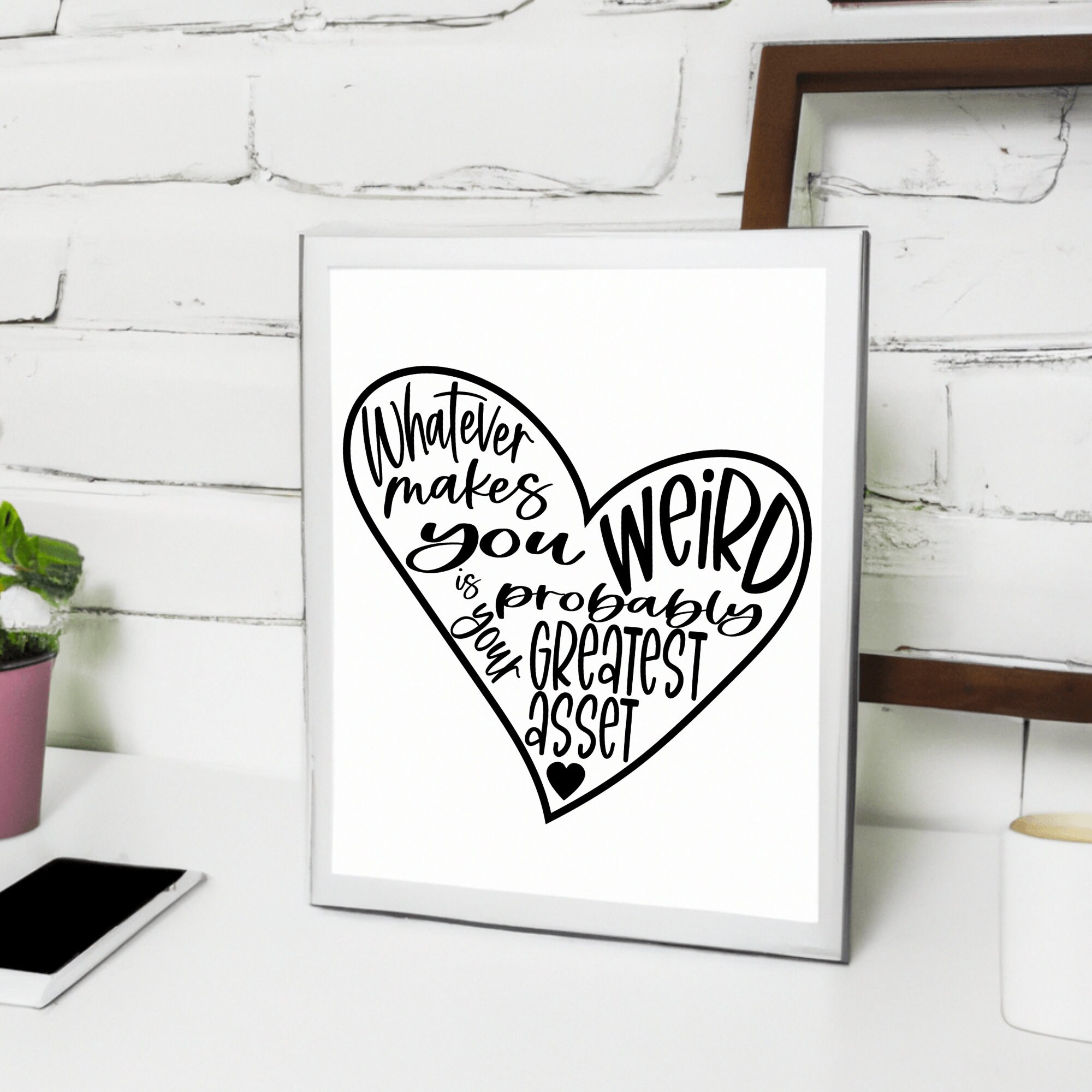 Whatever Makes You Weird SVG Png/ Weird Quote Svg/ Be Weird - Etsy
