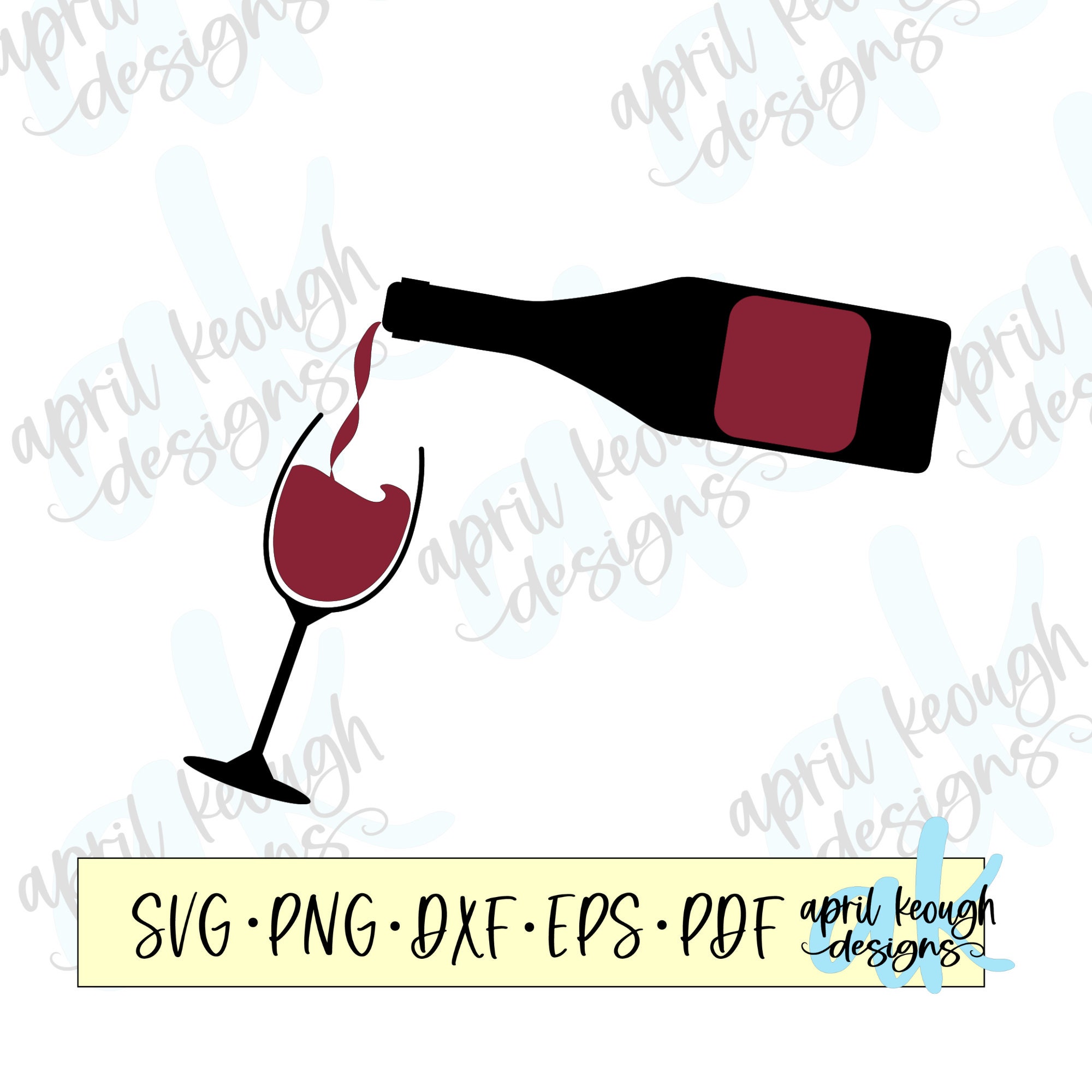 Red Wine Pouring Svg/ Red Wine Pouring Clip Art/ Wine Pouring Svg/ Wine ...